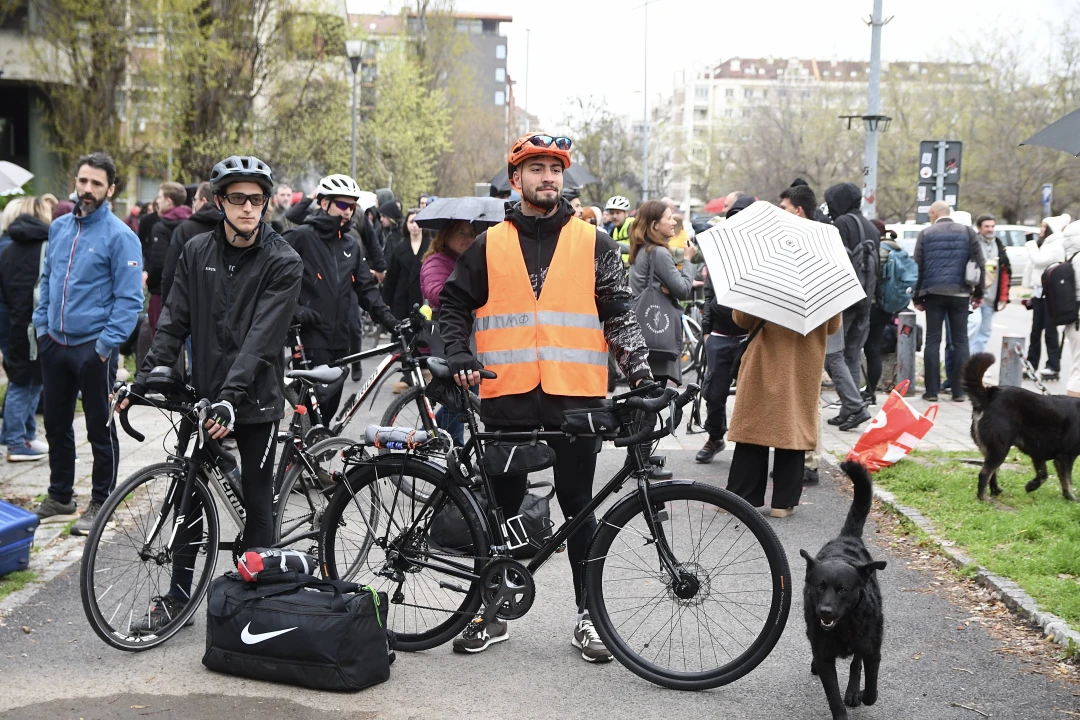 Studenti nastavili put biciklima u Strazbur: Danas 90 kilometara do ...