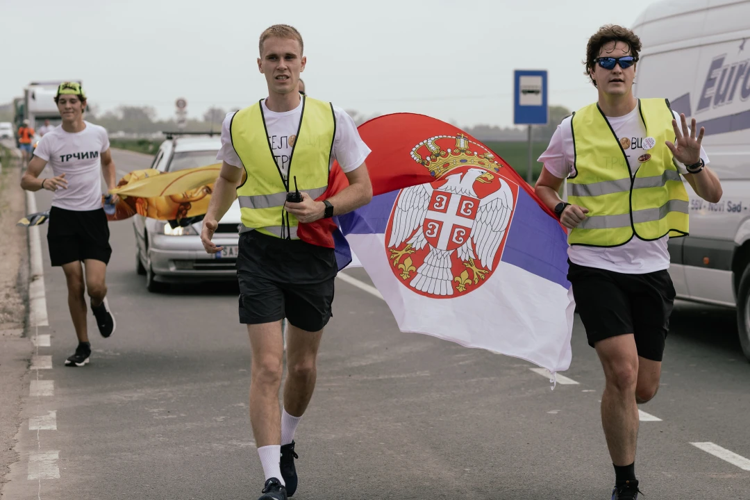 Studenti maratonci nastavili put ka Briselu, sledeća stanica Strazbur